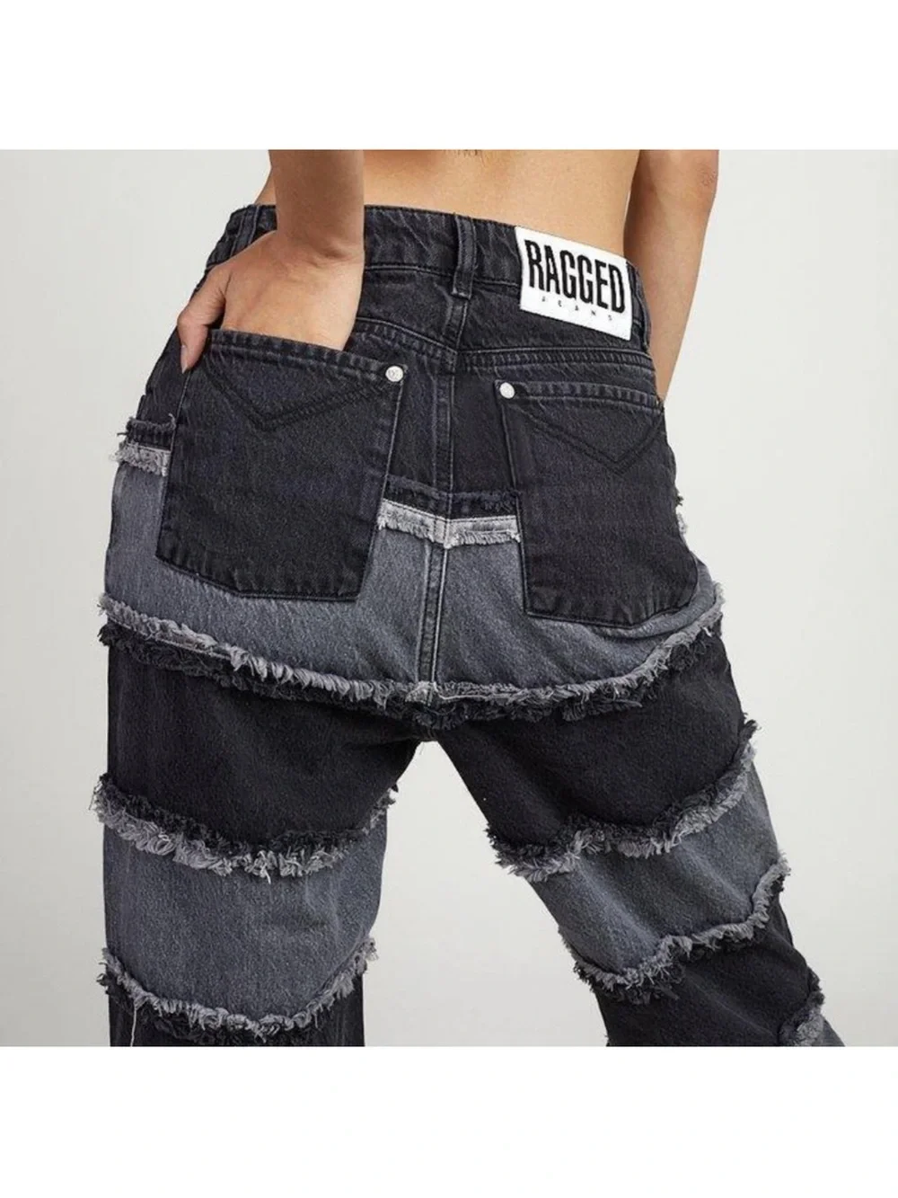 The Ragged Priest | Jeans | Ragged Priest Black Gray Distressed ...